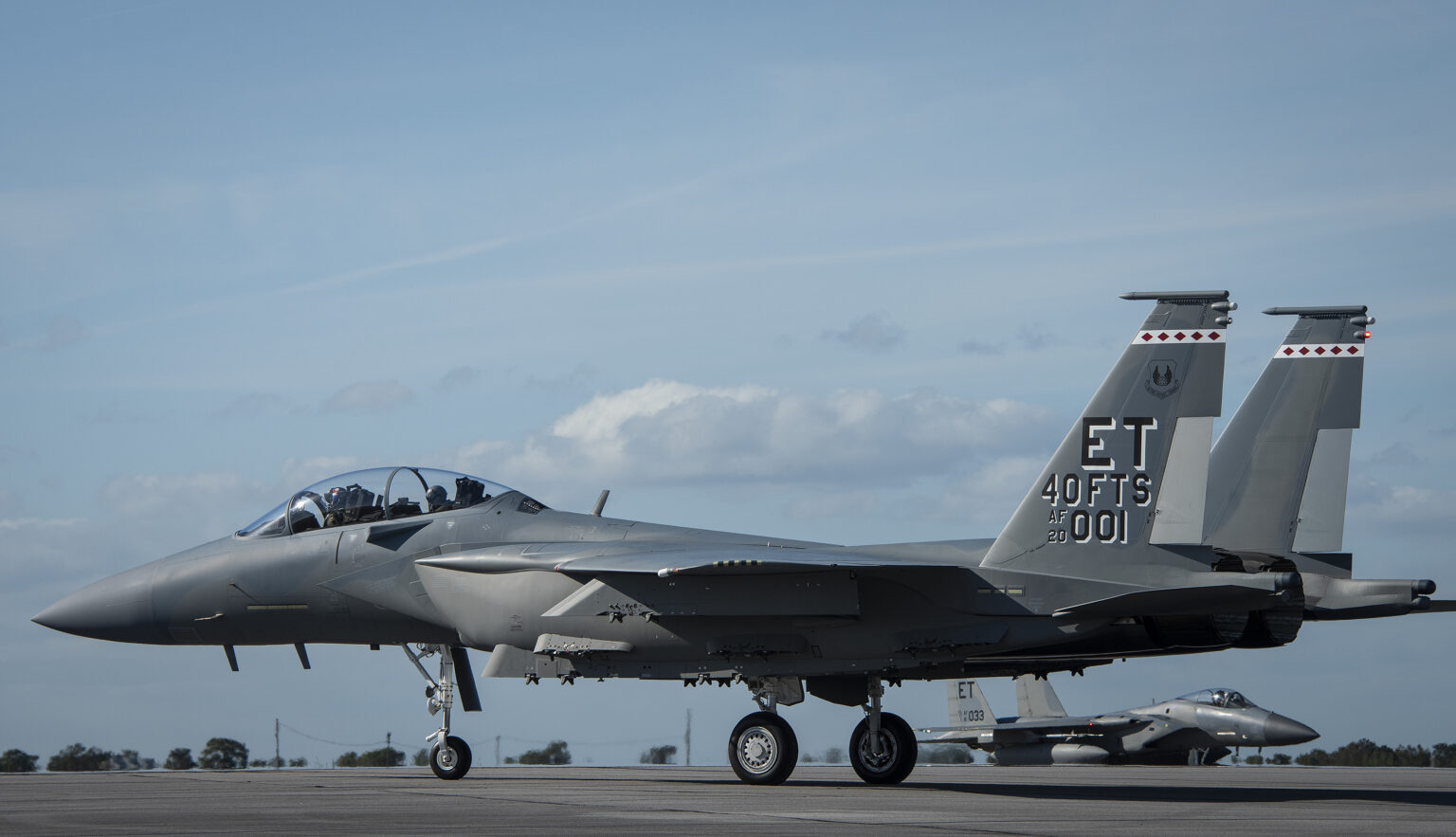 first F-15EX arrives at Eglin – Eagle Country