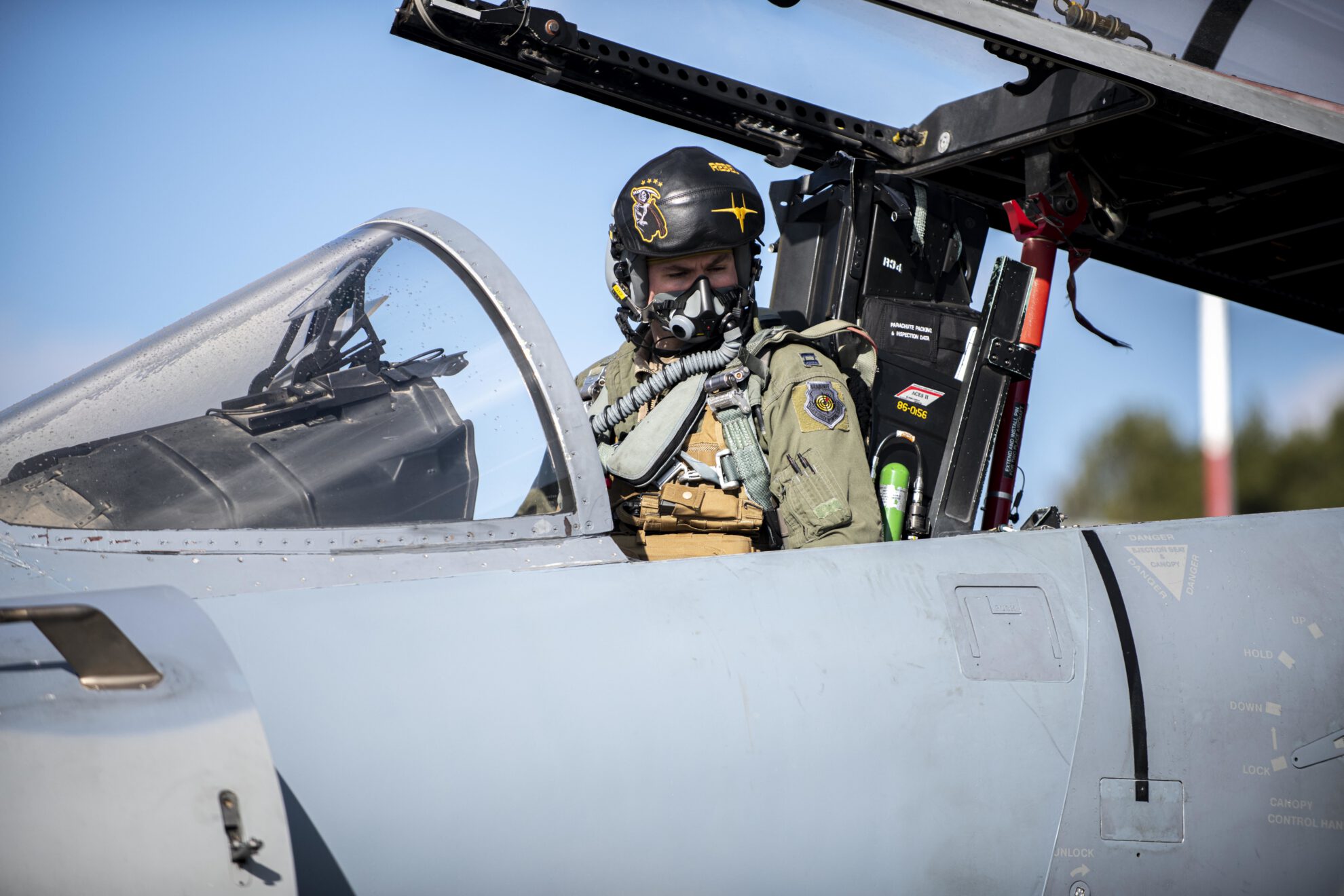 The 493rd Fighter Squadron Completes It’s Last NATO Mission With F-15’s ...
