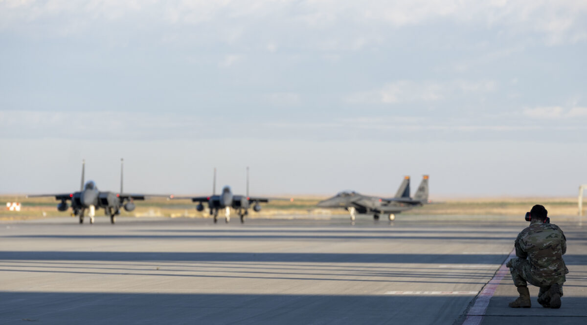 389 Fighter Squadron TBolts shock ‘em downrange – Eagle Country