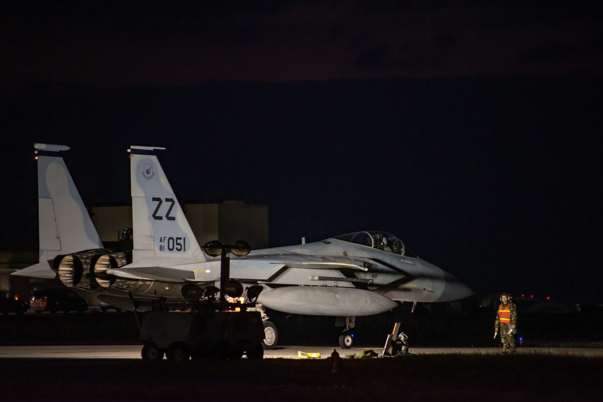 44th Fighter Squadron Night Ops – Eagle Country