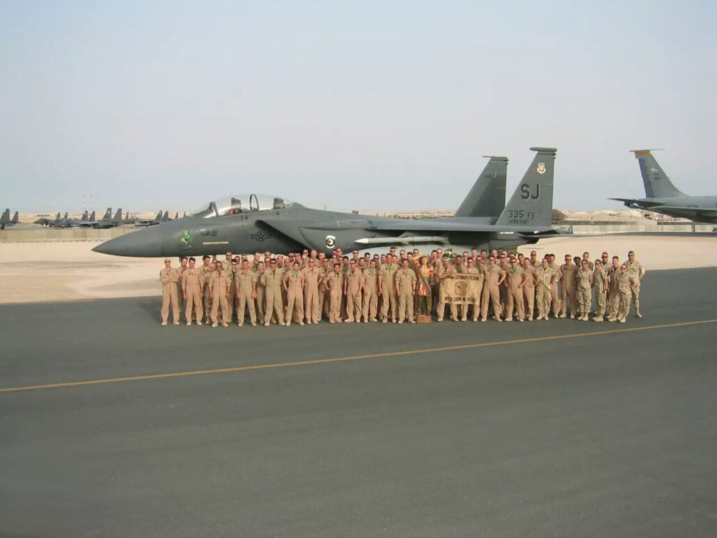 335 Fighter Squadron – Eagle Country