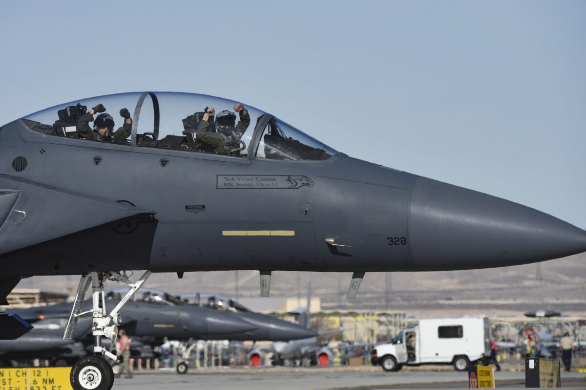 The first Raytheon Trophy awarded to the 335th Fighter Squadron ‘Chiefs ...